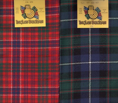 Scarf Clan MacRae MacRay Modern Hunting Tartan Scottish Wool Plaid | eBay