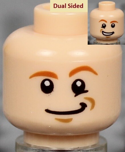 LEGO - MALE Minifigure Heads - PICK YOUR STYLE - Yellow Flesh Faces ...