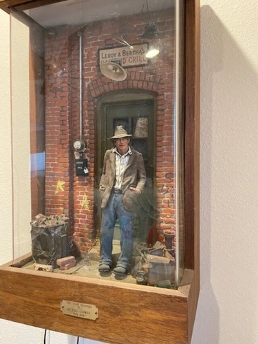 Rare Michael Garman "Back Door" lighted Wall Sculpture with Tuck and ...