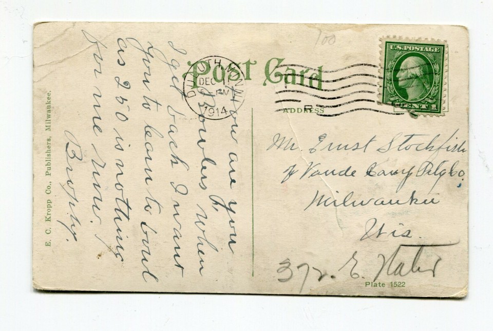 Duluth Minnesota 1914 Alworth Building- Divided back Postcard Posted | eBay