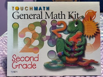 TOUCHMATH GENERAL MATH KIT SECOND GRADE TM871 LOOSE LEAF HOME SCHOOL ...