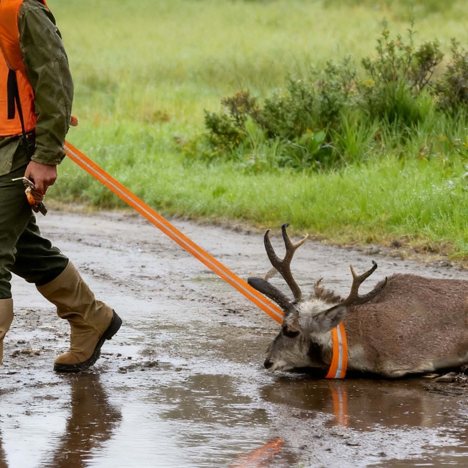 Deer Drag Strap and Harness Heavy Duty Safety Deer Dragging Rope | eBay