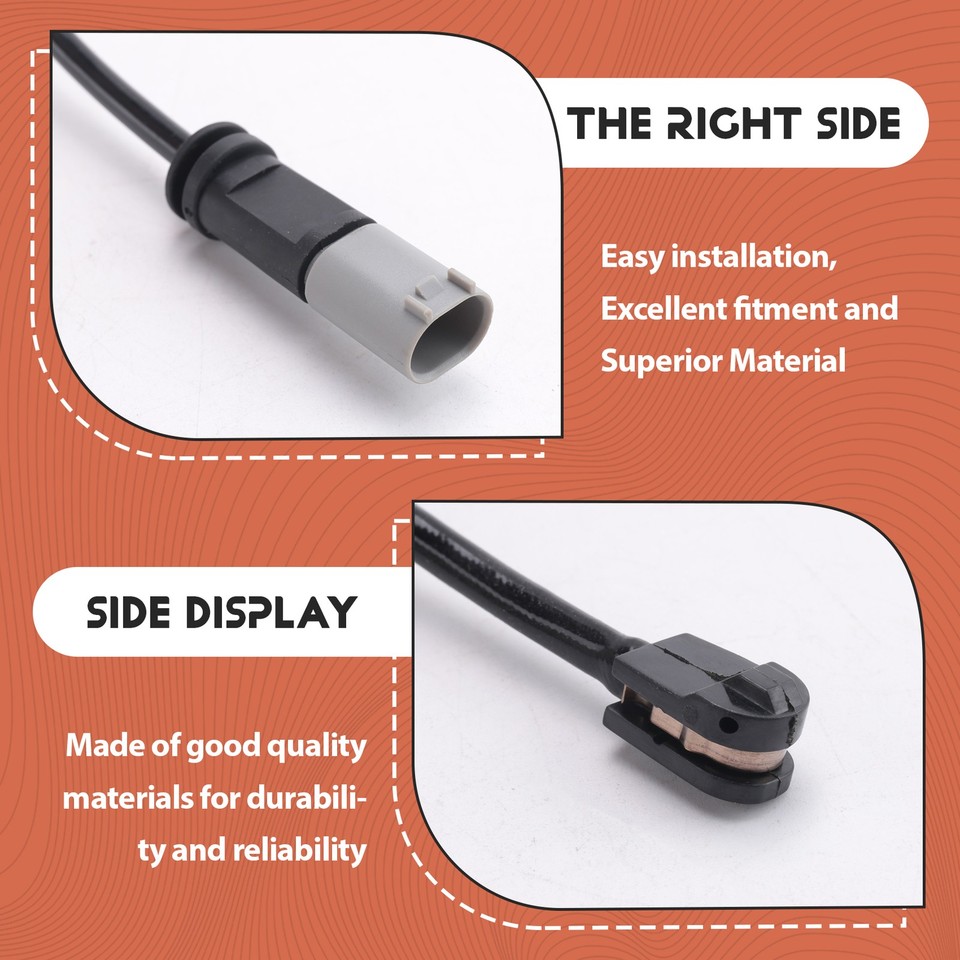 Front+ Rear Brake Pad Wear Sensor Set for - X3 F25 X4 F26 Auto Car8280 ...