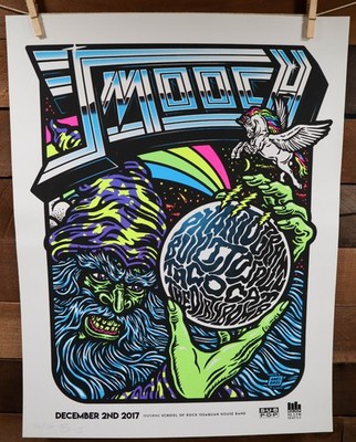 SMooCH Fest Phantogram Built to Spill 2017 Showbox Poster Ames Bros S/N ...