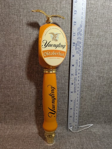 Yuengling Oktoberfest beer tap handle with golden eagle | eBay