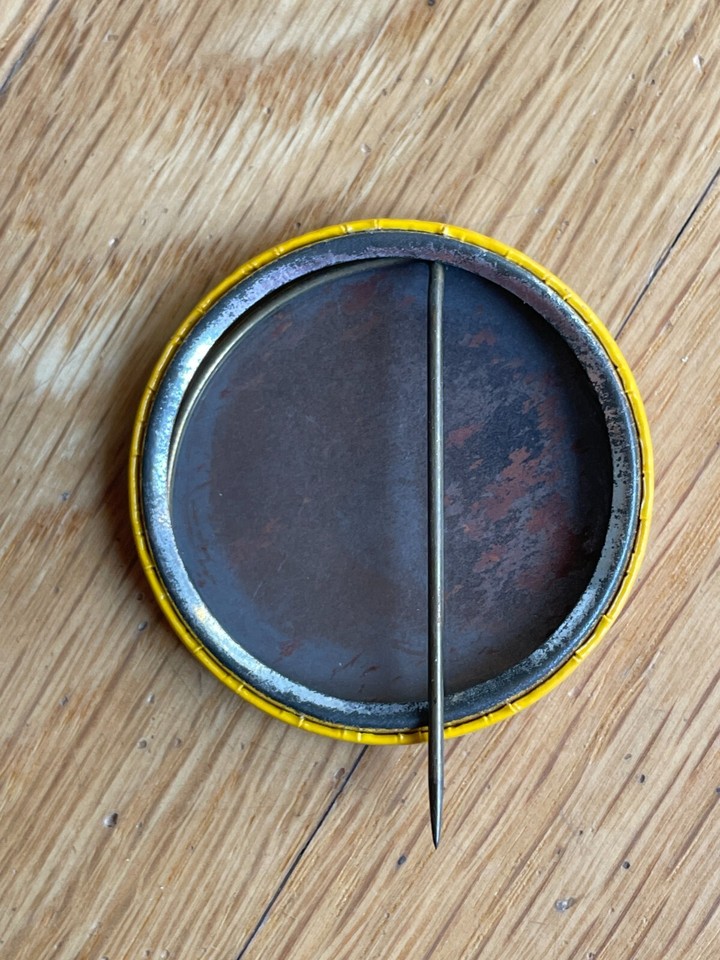 1938 Iowa Hawkeyes Football Homecoming Badge Pin Button - Nile Kinnick ...