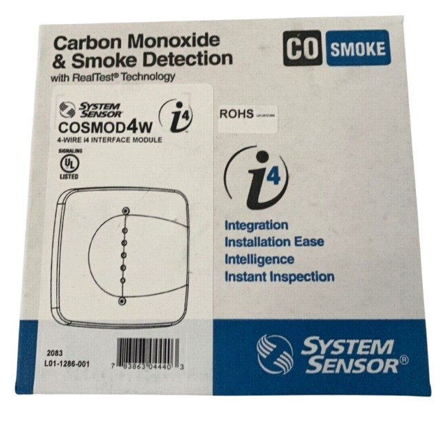 System Sensor COSMOD4W 4-wire Smoke CO Detector Interface Module for sale online | eBay