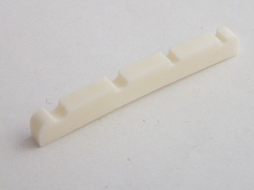 BONE NUT pre-cut string slots for Fender Jazz Bass guitars with Graph ...
