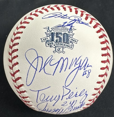 Cincinnati Reds Big Red Machine Rose Morgan Bench Perez Signed 50th ...