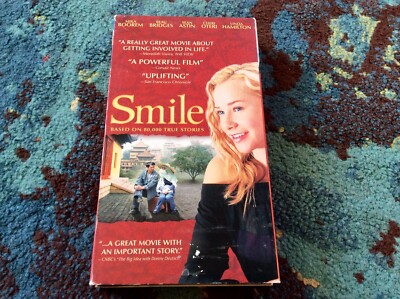 SMILE VHS 2005 Sean Austin BEAU BRIDGES Linda Hamilton HEARTWARMING ...