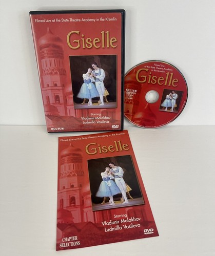 Giselle (DVD, 2004) classical ballet Kultur Vladimir Malakhov Russian ...