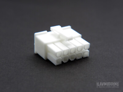 PC 10-pin Modular Connector Housing Female - WHITE [1pc] | eBay