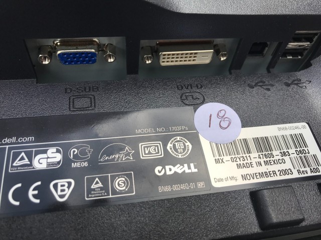 Dell 1703FP LCD Monitor for sale online | eBay