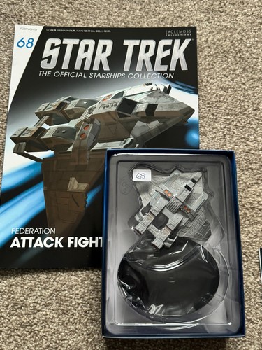 Eaglemoss Star Trek Starships - #68: Federation Attack Fighter | eBay