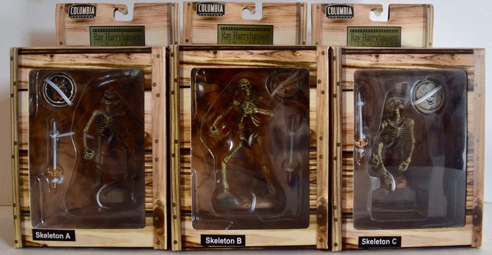 2001 RAY HARRYHAUSEN Skeletons ABC JASON & THE ARGONAUTS Cold Cast ...