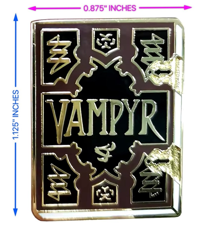VAMPYR SLAYER HANDBOOK Enamel Pin ♡ Buffy the Vampire Slayer 90s ...