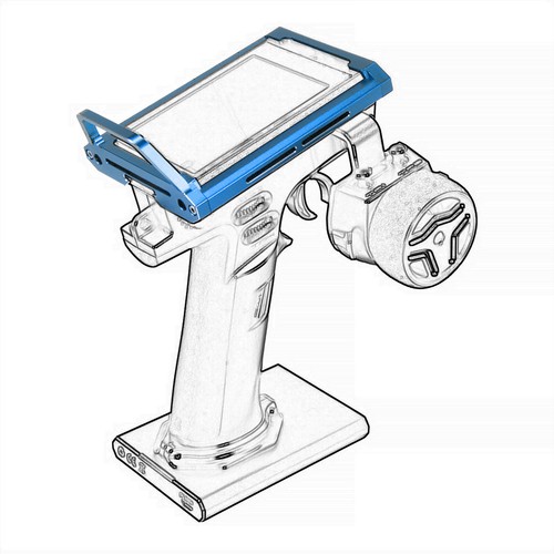 Flysky NB4 Pro/Lite Remote Control Protective Base Frame,Durable Alu ...