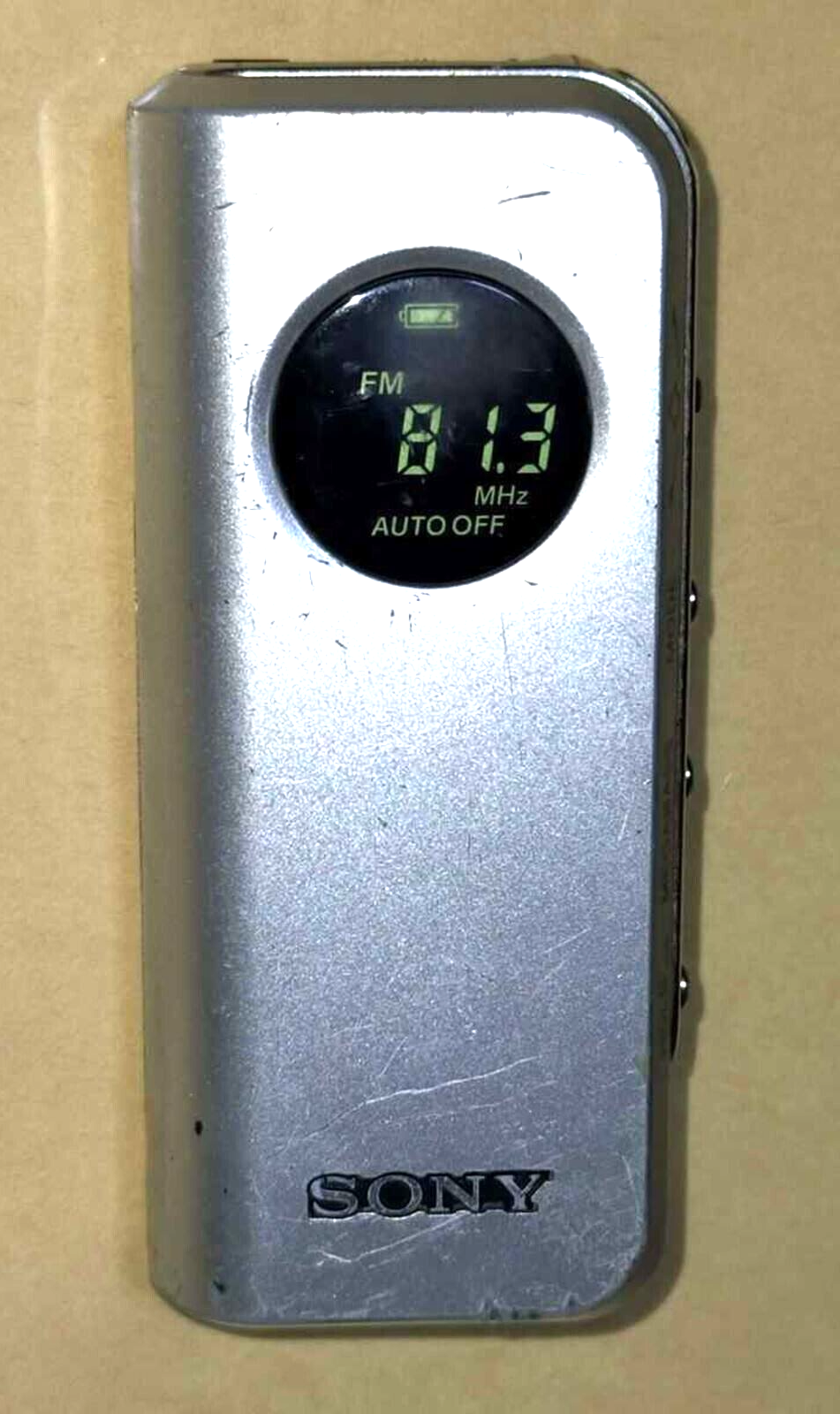 SONY SRF-M98 Synthesized Tuning Small Portable Radio Tuner AM/FM | eBay