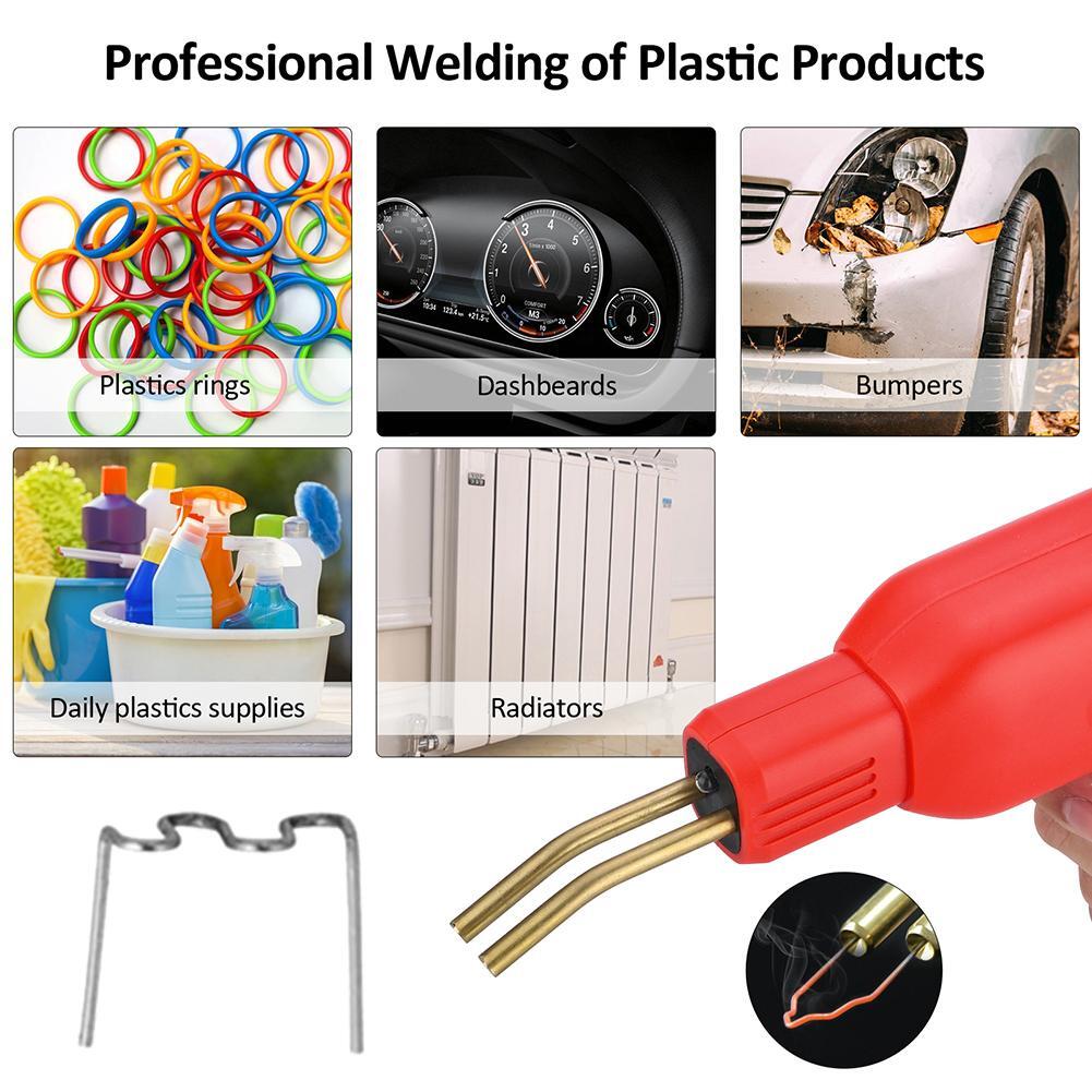 100PCS Hot Stapler Staples for Automotive Plastic Weld Kit (S-shaped-0 ...