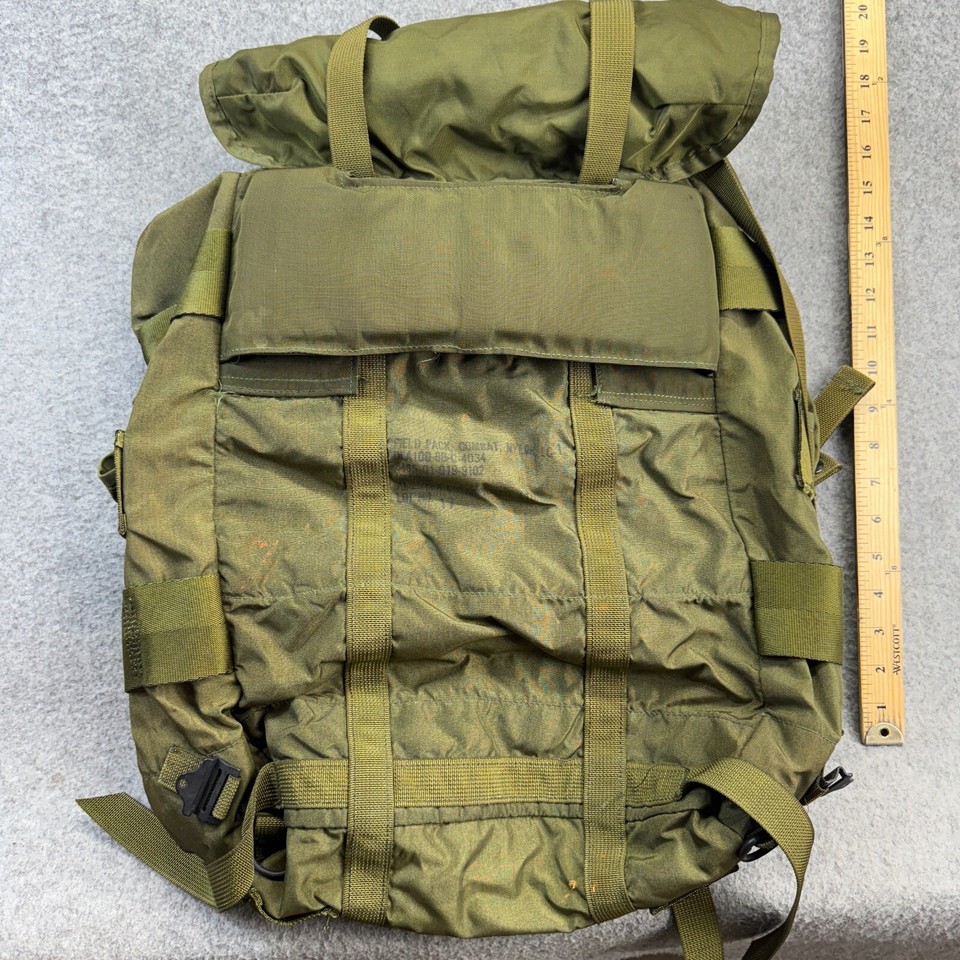 Vtg USGI ALICE Pack Large OD Green LC-1 Military Rucksack Vietnam Era ...