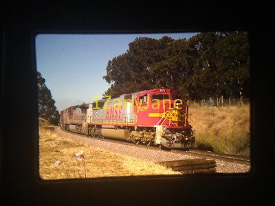 6E20 TRAIN SLIDE Railroad 35MM Photo BNSF 8271 NORTH BAY CALIFORNIA | eBay