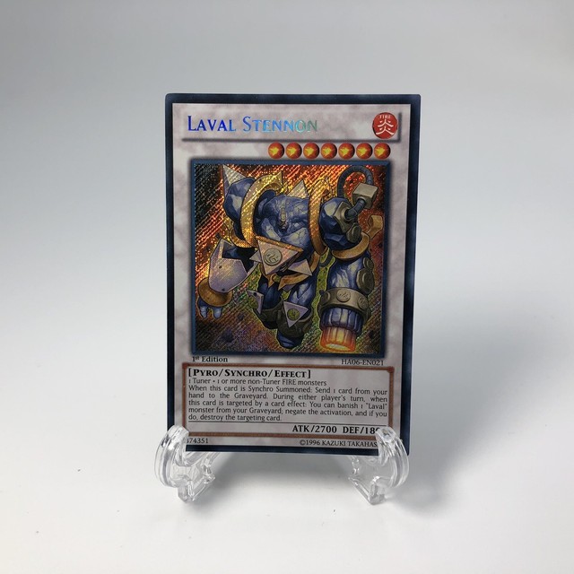 Yu-Gi-Oh! TCG Laval Stennon Hidden Arsenal 6: Omega Xyz HA06-EN021 1st ...
