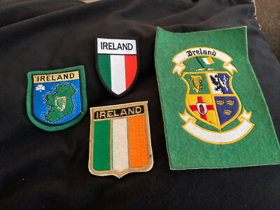 Vintage Lot Of 4 Different IRELAND Souvenir Patches | eBay