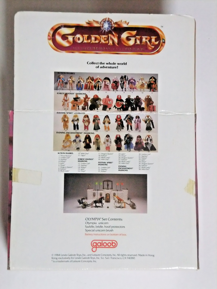 SHADOW mint in US Box Golden Girl Galoob Princess Power | eBay