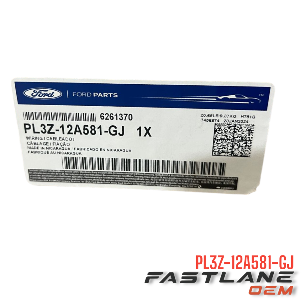 FORD GENUINE WIRING HARNESS ASSEMBLY NEW OEM PL3Z-12A581-GJ | eBay