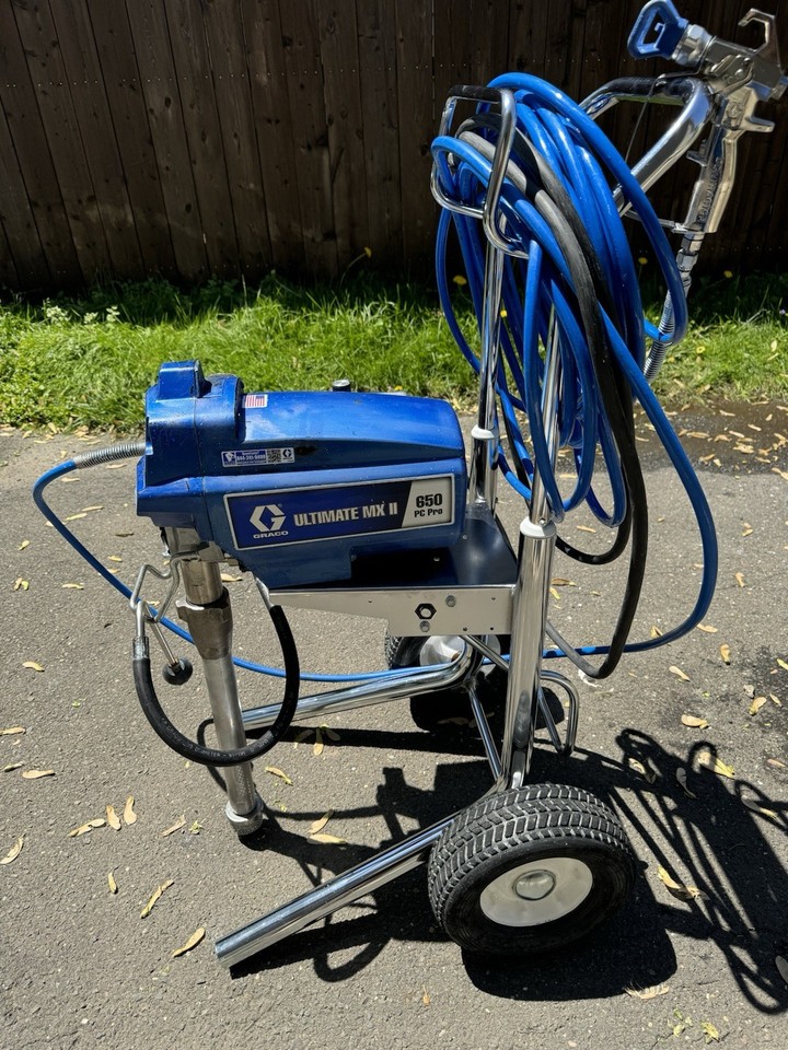 Graco Ultimate Mx II 650 PC Pro Electric Paint Sprayer With Hose&Gun | eBay