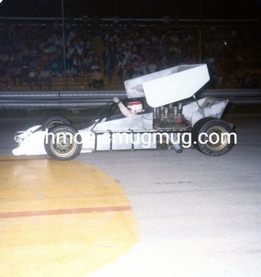 VINTAGE ORIGINAL RACING PHOTO; 1977 FRED GRAVES; SANDUSKY SPEEDWAY ...