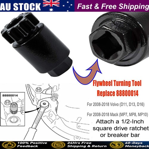 Volvo & Mack Flywheel Turning Tool 88800014 for D11 D13 D16 MP7 MP8 ...