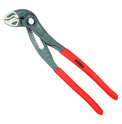 Felo 10" Adjustable Water Pump Pliers 2-1/4" Jaw Capacity Smooth Adjust ...