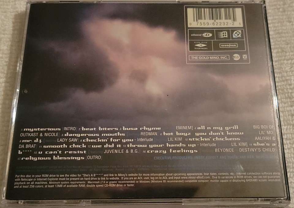 Missy Misdemeanor Elliot Da Real World Cd 75596223225| eBay