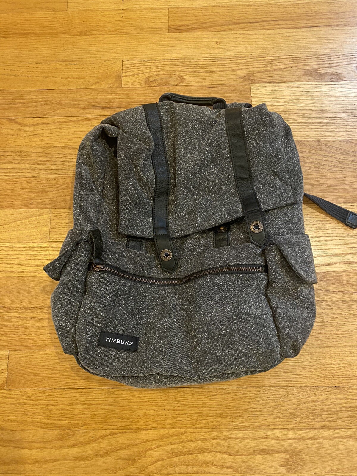 Timbuk2 Button Backpack Soft Shell Polyester Gray Sch… - Gem