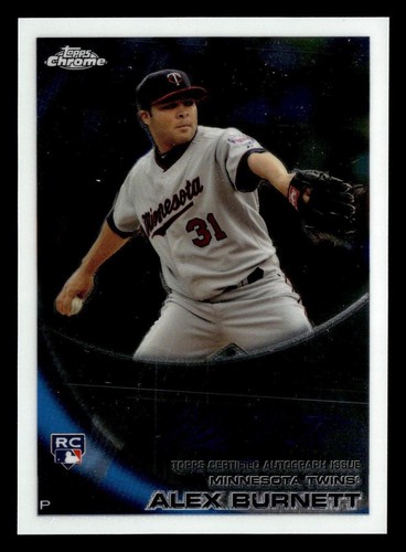 2010 Topps Chrome #188 Alex Burnett Rookie Autographs | eBay