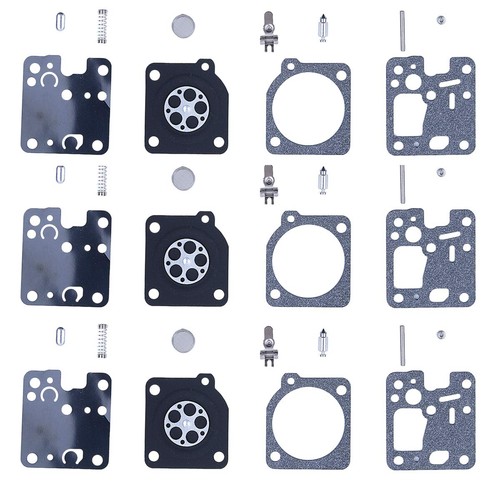 3 Pack RB-107 Carburetor Rebuild Carb Kit for Zama Rb-107 Echo GT200 ...