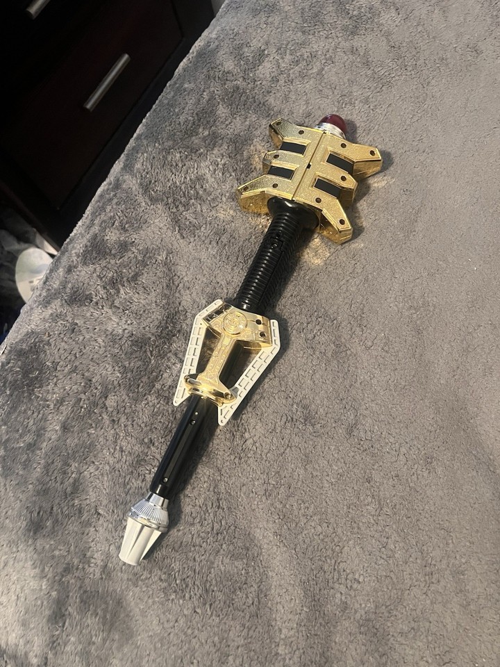 Power Rangers Gold Ranger Staff Zeo Weapon (Working) Vintage 1996 | eBay