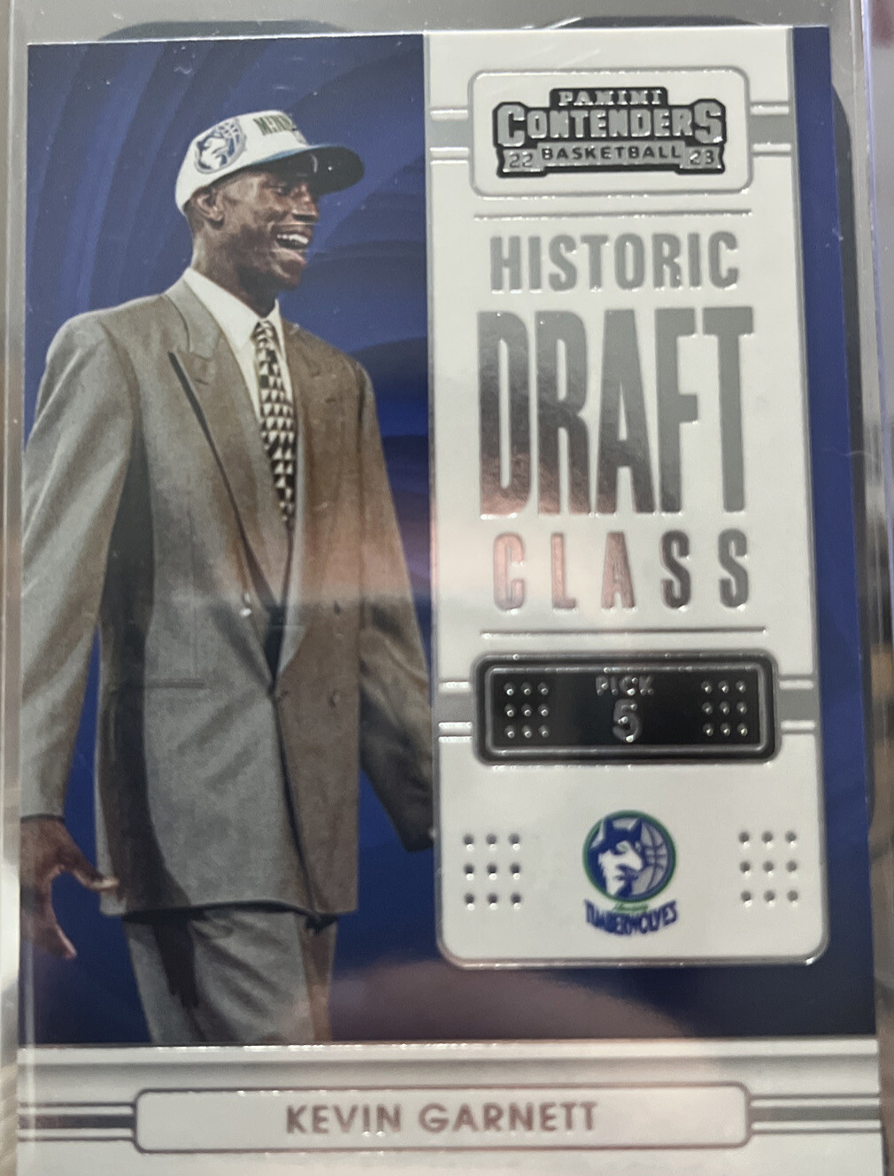 2022-23 Panini Contenders - Historic Draft Class Contenders #8 Kevin Garnett for sale online | eBay
