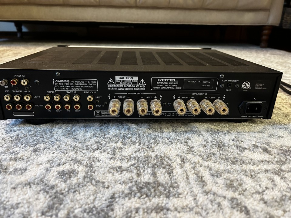 ROTEL RA-1062 Stereo Integrated Amplifier Hifi | eBay