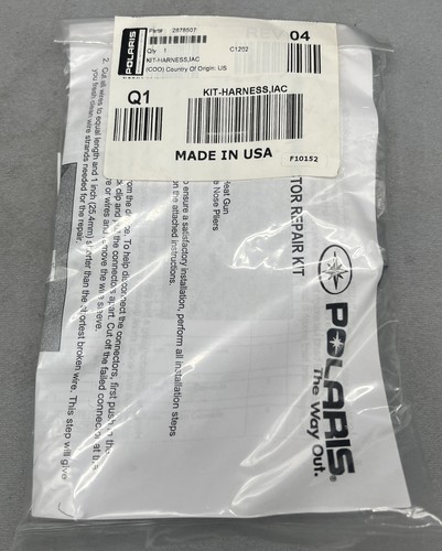 CC@7.4 Polaris New OEM IAC Harness Kit Part Number 2878507 | eBay