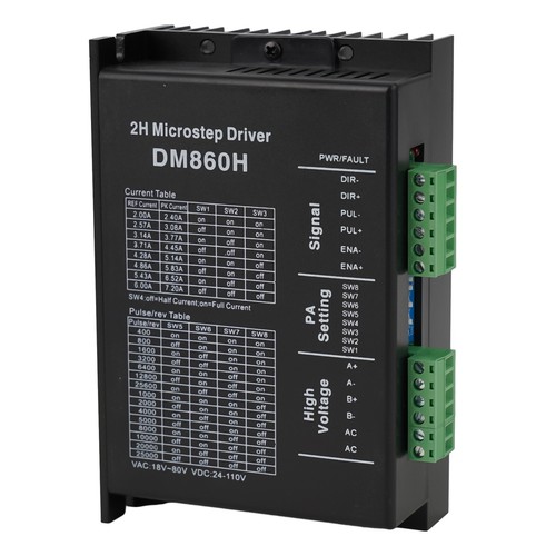State of the Art DM860H Stepper Motor Driver with Energy Saving ...
