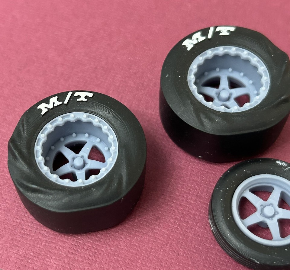 1/24 Scale: 17/15-inch “Weld S105 Ventura” Wheels W/Wrinkled Drag ...