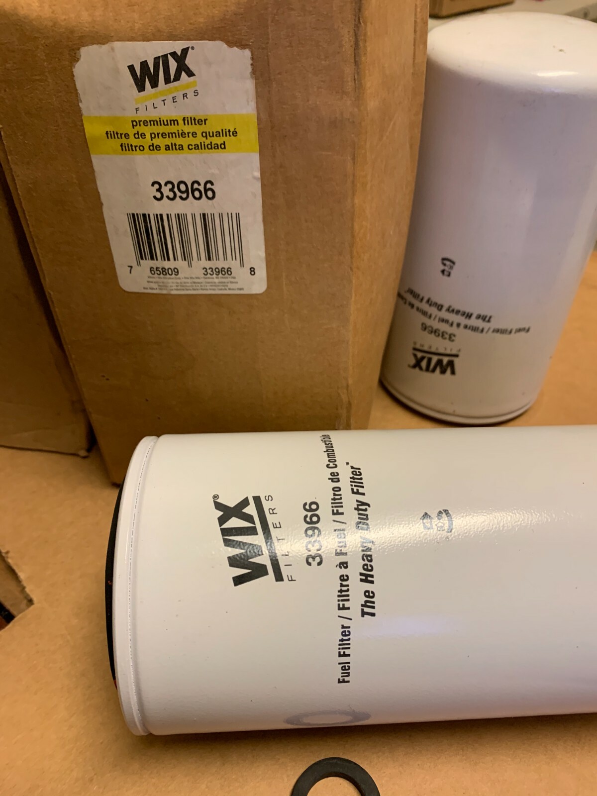 WIX 33966 - Fuel filter cross reference