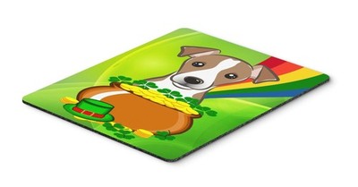 Jack Russell Terrier St. Patrick's Day Mouse Pad, Hot Pad or Trivet ...