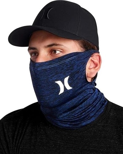 Hurley Lightweight Multipurpose Neck GAITER Face Mask One Size Gray for ...