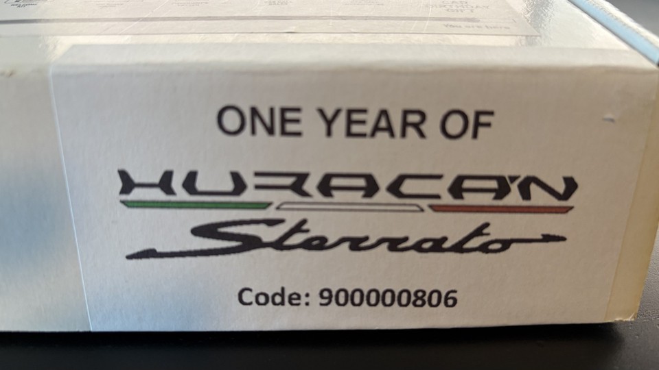 Lamborghini Huracan Sterrato Desk Plaque 900000806 | eBay