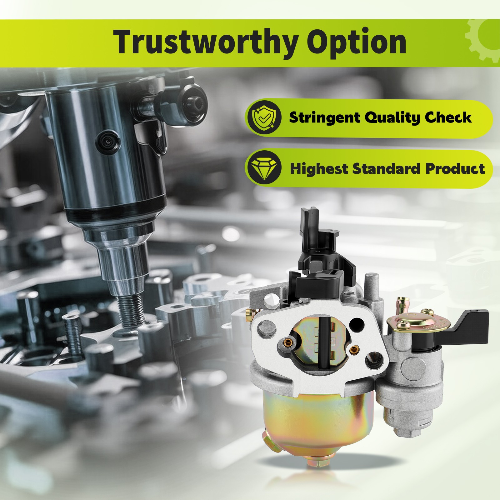 Carburetor For Harbor Freight Predator 212cc 6.5hp Engine 60363 69730 ...