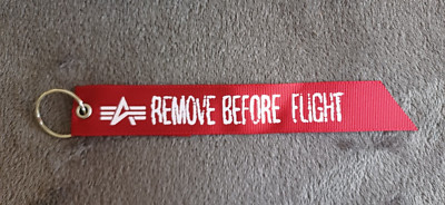 Alpha Industries - Remove Before Flight (von Alpha Industries Jacke - neu!) | eBay.de