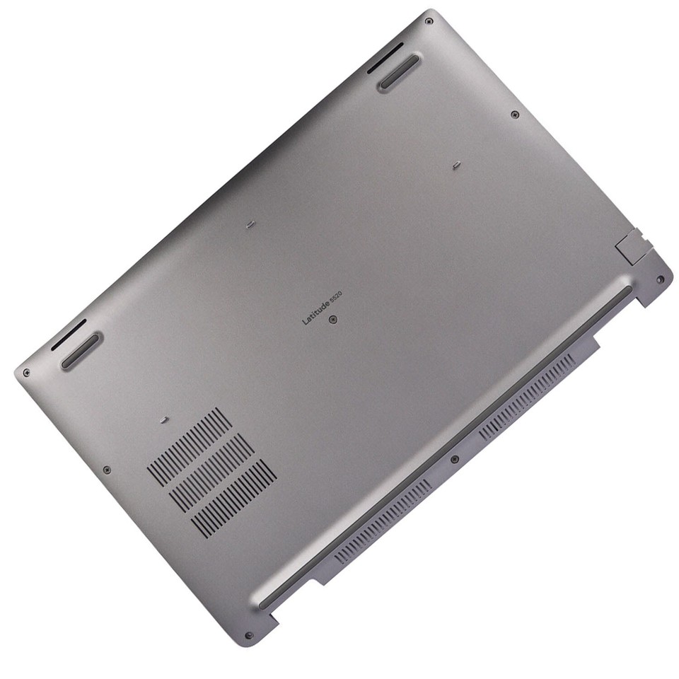 03C21P For Dell Latitude 5520 E5520 Bottom Case Base Cover Silver Gray ...